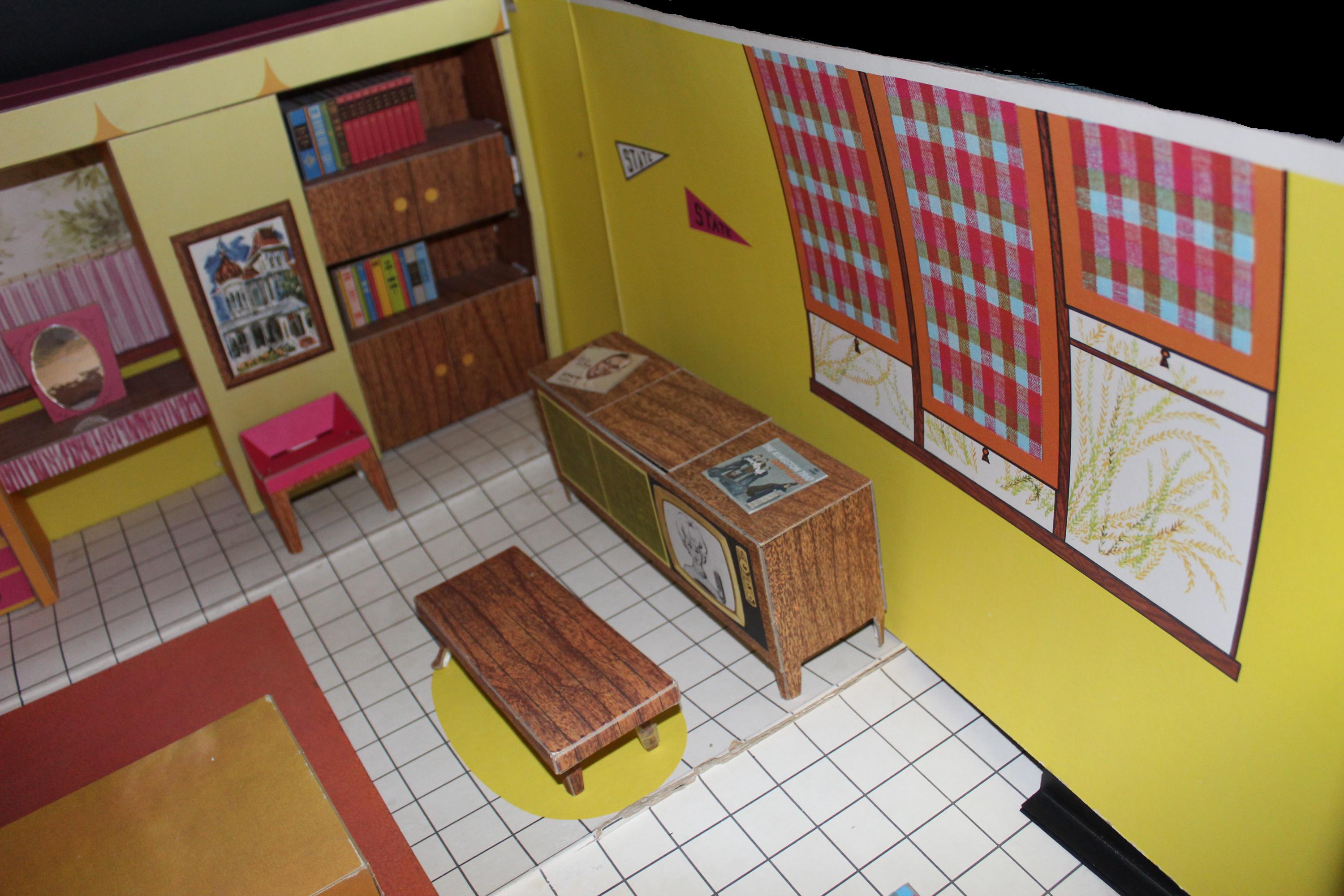 Awesome 1962 Barbie Dream House With Furniture - Etsy