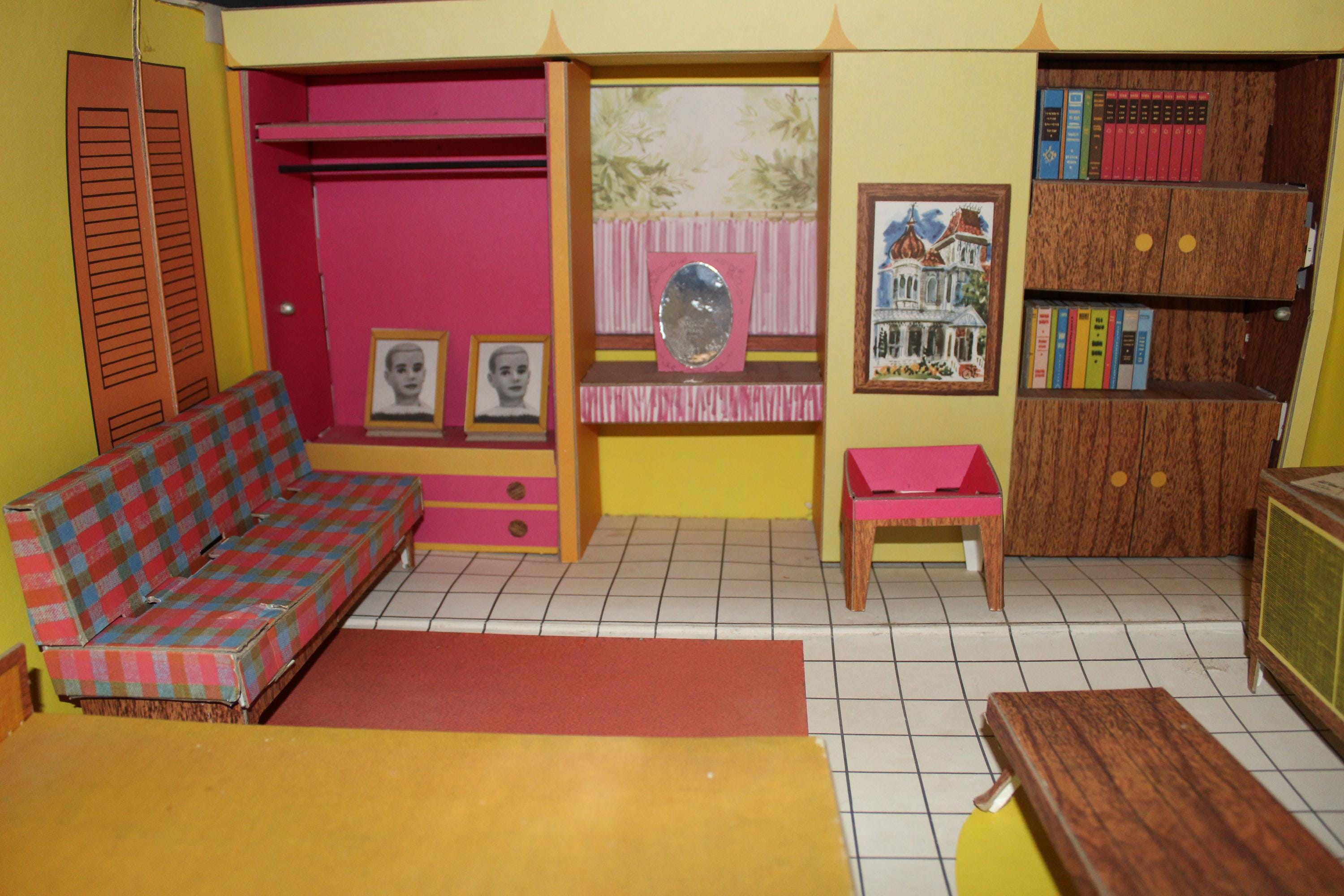 Awesome 1962 Barbie Dream House With Furniture - Etsy