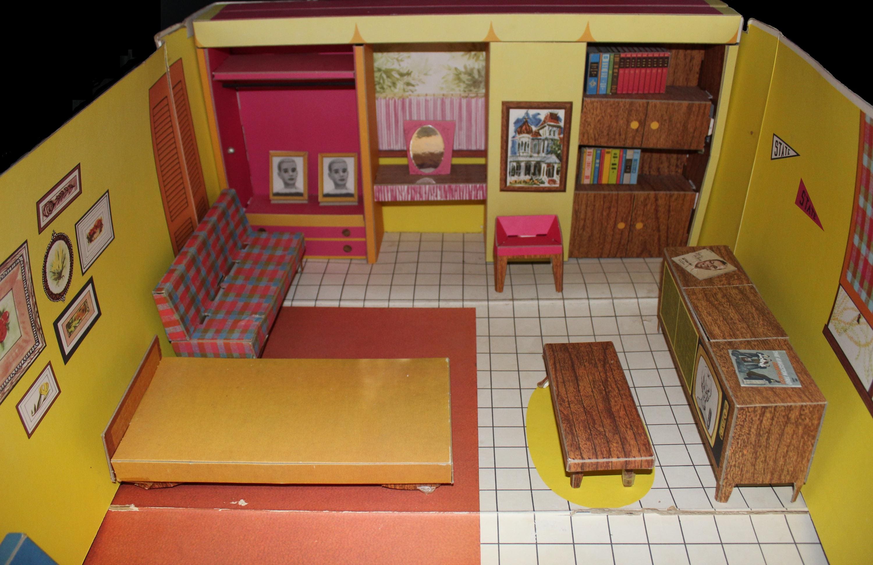 Awesome 1962 Barbie Dream House With Furniture - Etsy