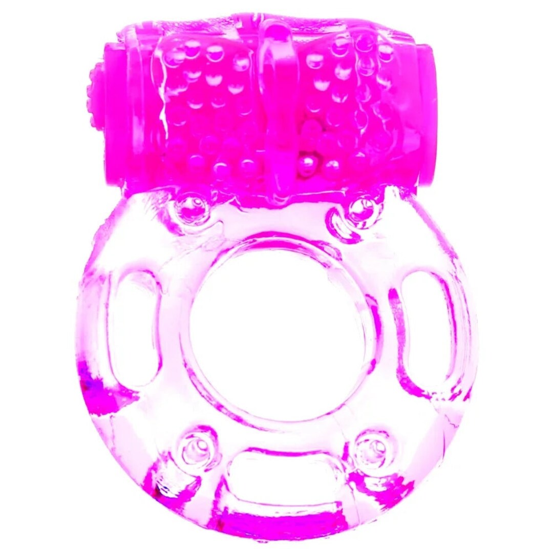 Cock Ring Vibrator Vibrating Rings Clitoral Stimulator Penis Erect ...
