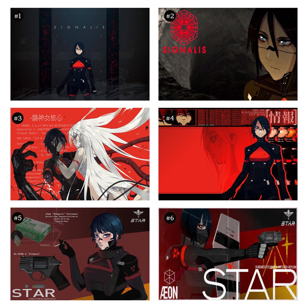 Signalis Artwork Indie Game Poster of 2022,game Posters, Canvas Posters ...