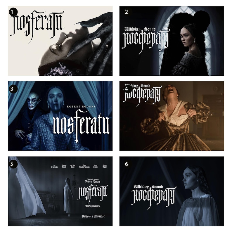 Vampire Nosferatu (2024) Movie Poster, Canvas Posters,home Decorations ...
