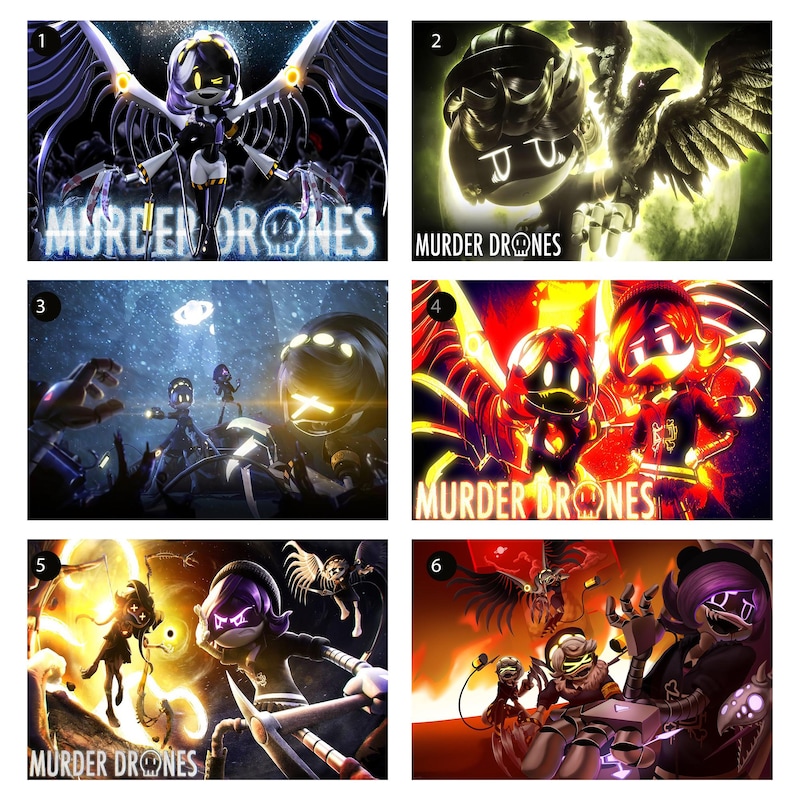 Murderdrones Poster - Etsy