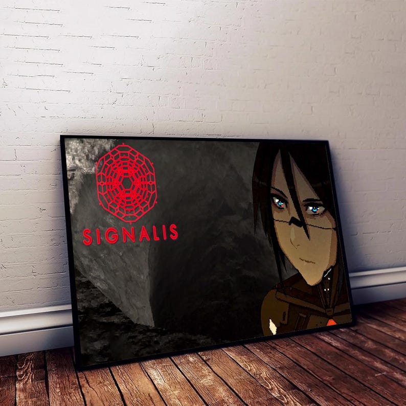 Signalis Artwork Indie Game Poster of 2022,game Posters, Canvas Posters ...