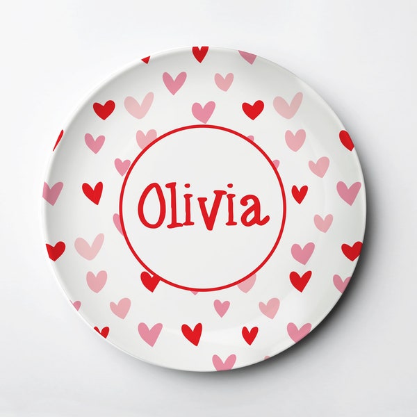 Valentines Day Plates - Etsy