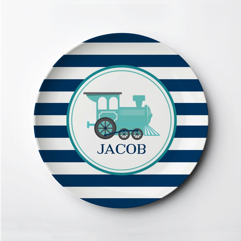 Train Plates - Etsy