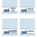 Vintage Blue Choo Choo Train and Conductor Party Food Labels - Etsy