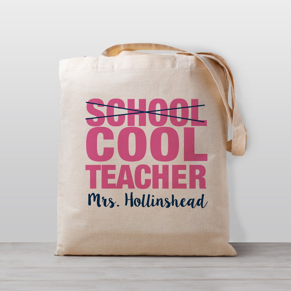 Teacher Tote Bag Teacher Book Bag Personalized Teacher - Etsy