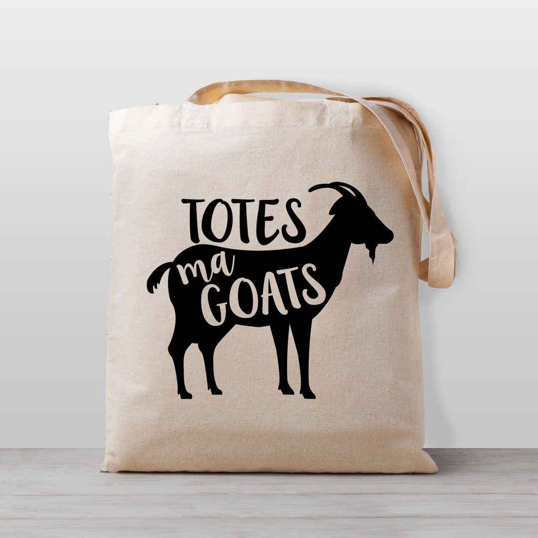 Totes Ma Goats Tote Bag - Funny Tote Bag - Gift - Funny Shopping Bag ...