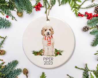 Cockapoo Ornament, Pet Lover Gift, Dog Ornament, Gift for Dog Owner ...