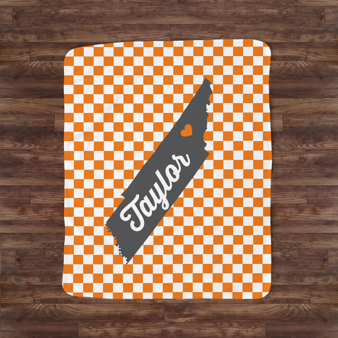 Personalized Tennessee Blanket, Huge Size 50x60 Inches, Sherpa Option ...