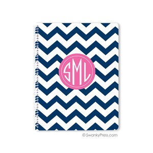 Personalized Spiral Notebook - Monogrammed School Supplies - Pick Your ...