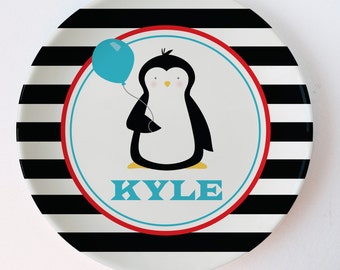 Penguin Plate | Etsy