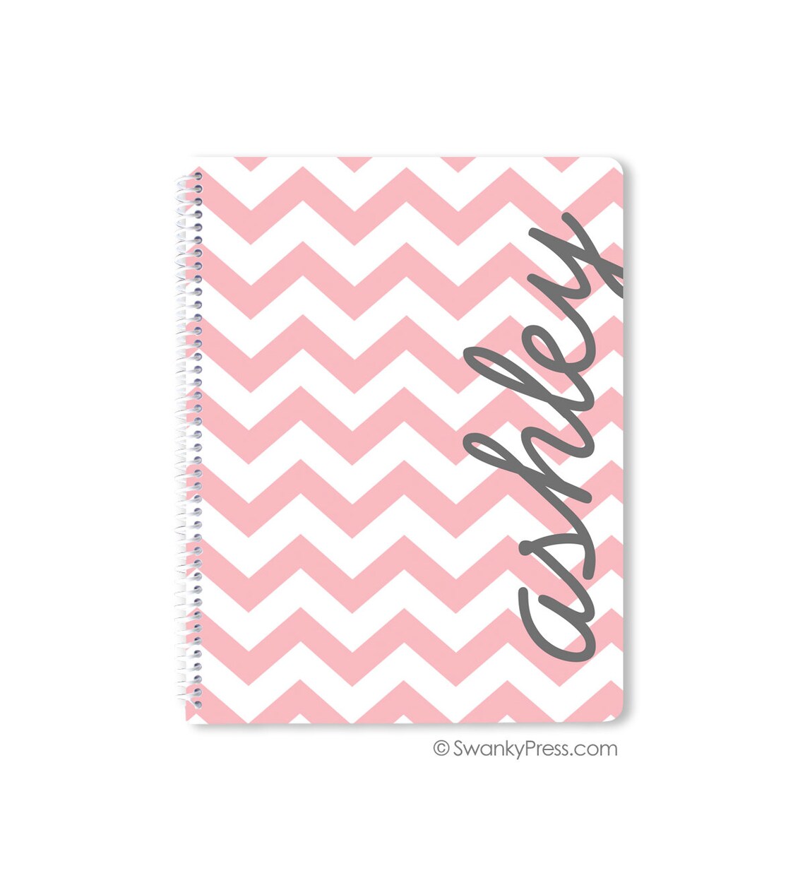 Personalized Spiral Notebook Monogrammed School Supplies | Etsy