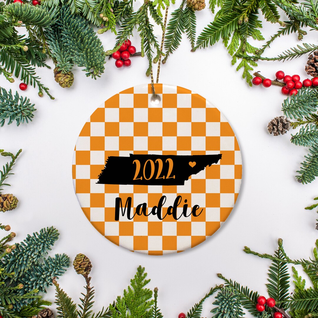 Tennessee Christmas Ornament Personalized 2021 Home Sweet - Etsy