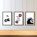 Set of 3 Super Cute Printable Wall Art, Trendy Wall Art, Minimalistic ...