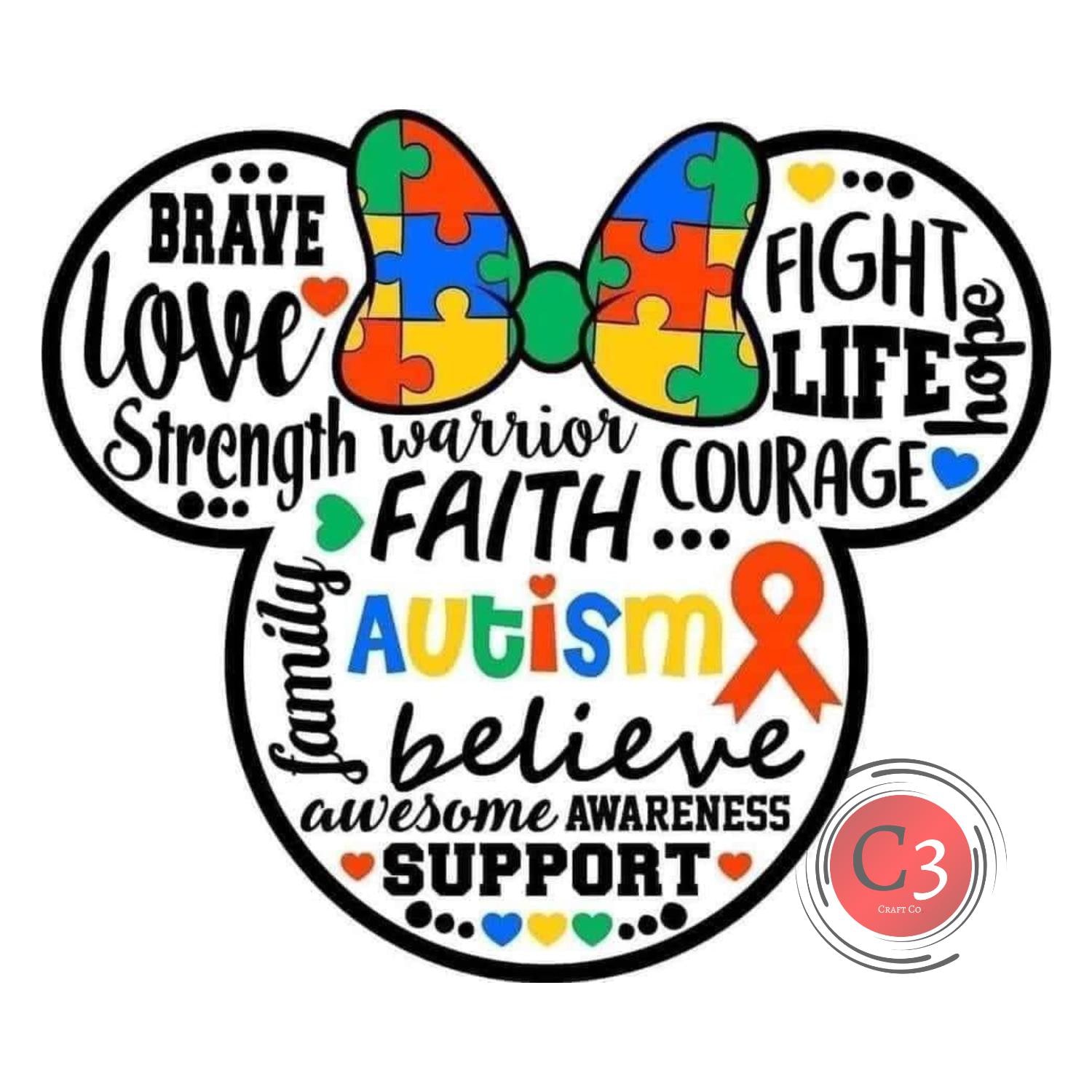 Autism Awareness PNG-5 Images, Proud Autism Mom PNG, Autism Proud PNG ...