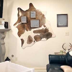 Genuine Cowhide for Wedding Branding Decor/ Photo Wall Collage/ Home ...