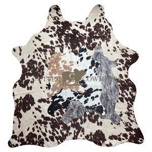 Mini Faux Cowhides - Color E - Etsy