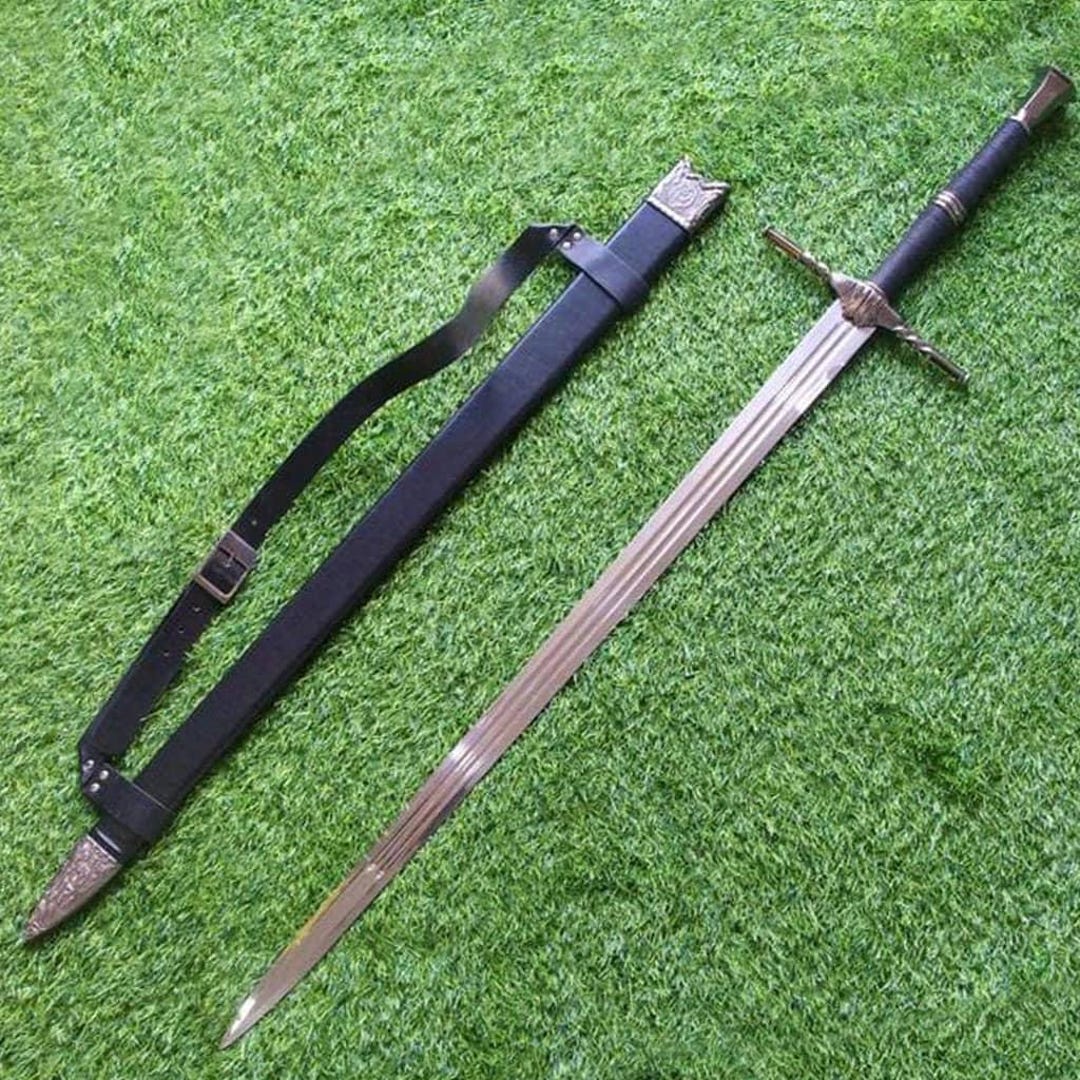 Handmade Witcher 3 Wild Hunt Sword Feline Steel Sword Master Swords of ...