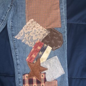 Western Patchwork Jeans - Etsy