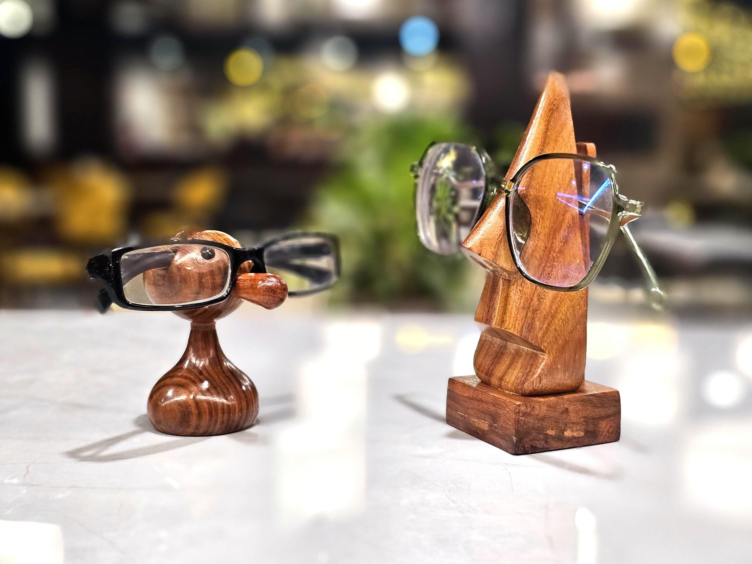 Premium Eyeglass Stand, Eyeglass Holder, Sunglasses Holder, Spectacle Holder, Eyeglass Organizer ...