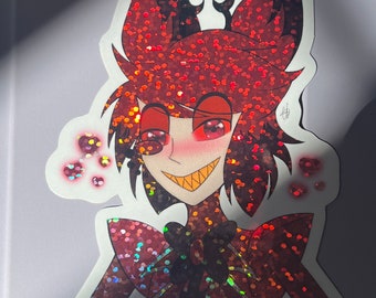 Hazbin Hotel Alastor Sticker - Etsy