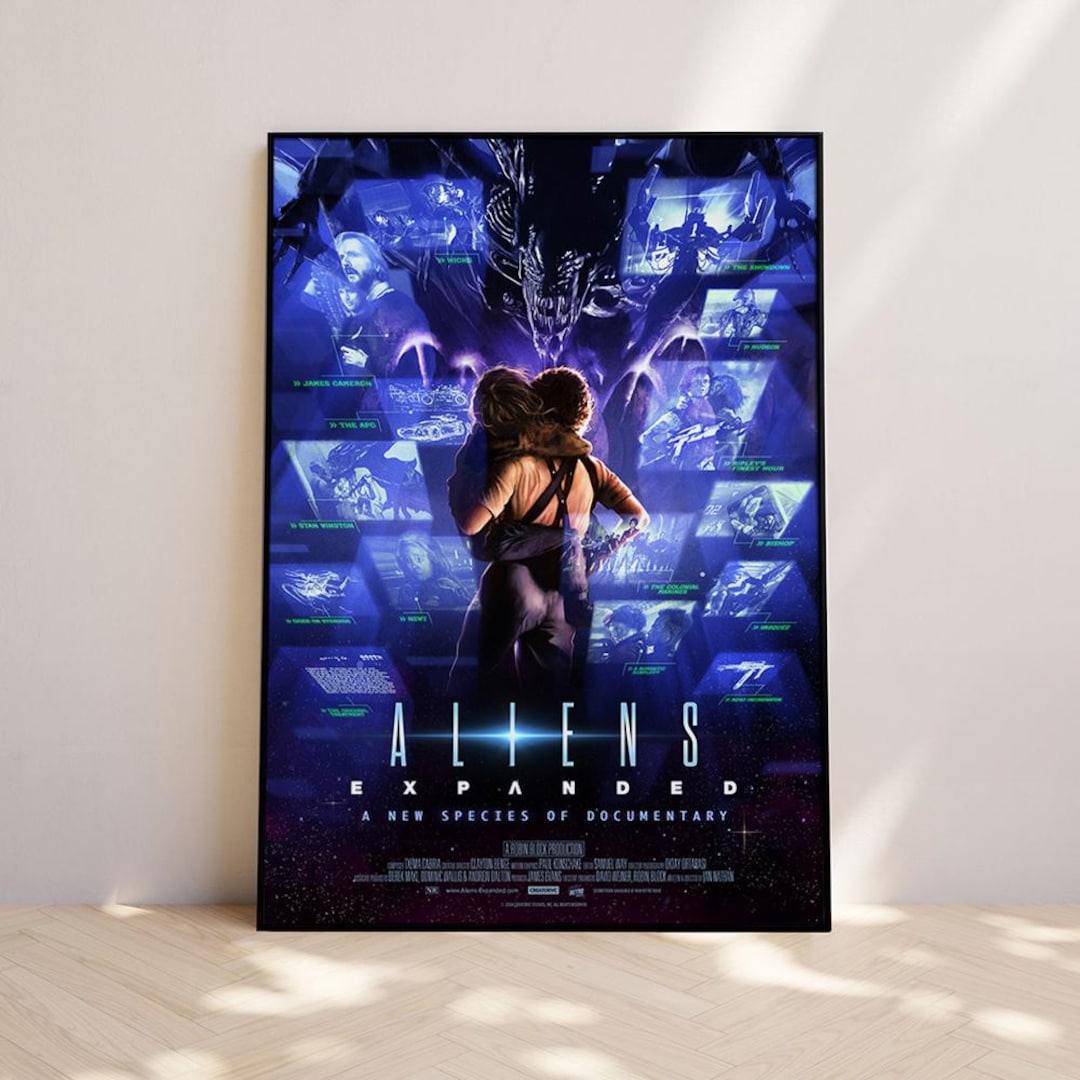 Vintage Alien Resurrection Movie Poster, Room Decor Wall Art Canvas ...
