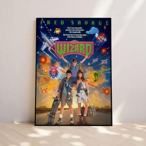 The Wizard Movie Poster, Room Decor Wall Art Canvas Unframed Print Art ...