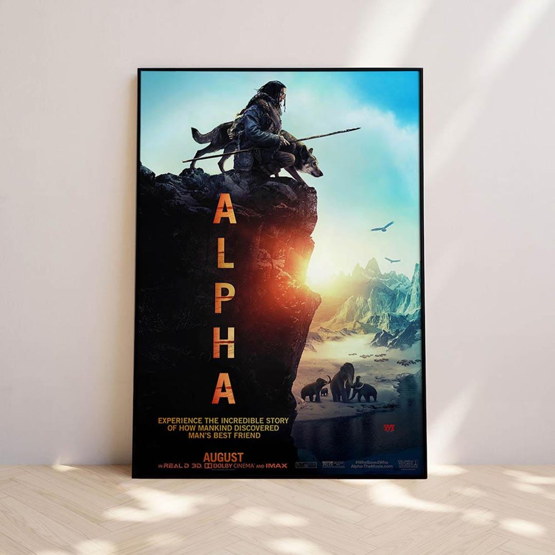 Alpha Movie Poster, Room Decor Wall Art Canvas Unframed Print Art ...