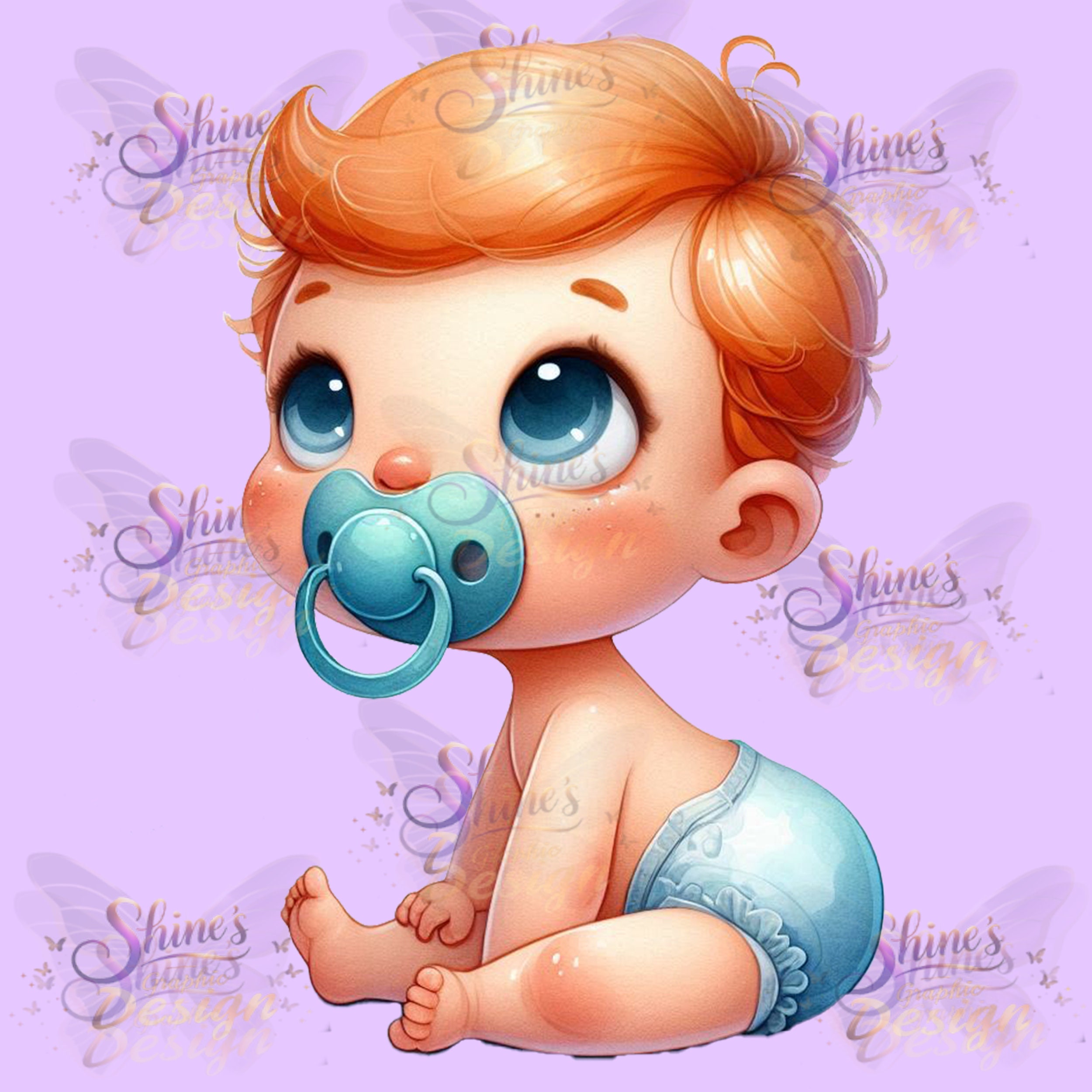 Baby Bliss Collection Babies Sitting Watercolor Clip Art - Etsy