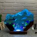 Manatee Resin Lamp, Orca Resin Night Light, Ocean Decoration, Wedding ...