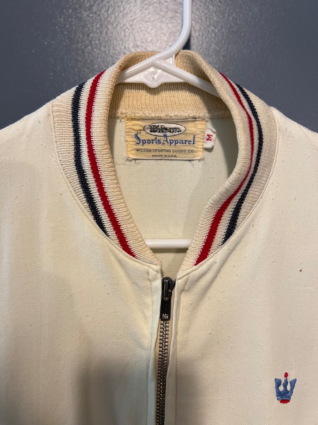 Vintage Gender Neutral Wilson Tennis Jacket - Etsy