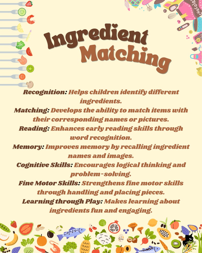 Busy Book for Kids: Wonder Book Cooking Edition Volume 1 activity Book ...