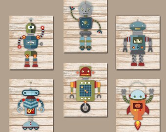 Robot decor | Etsy