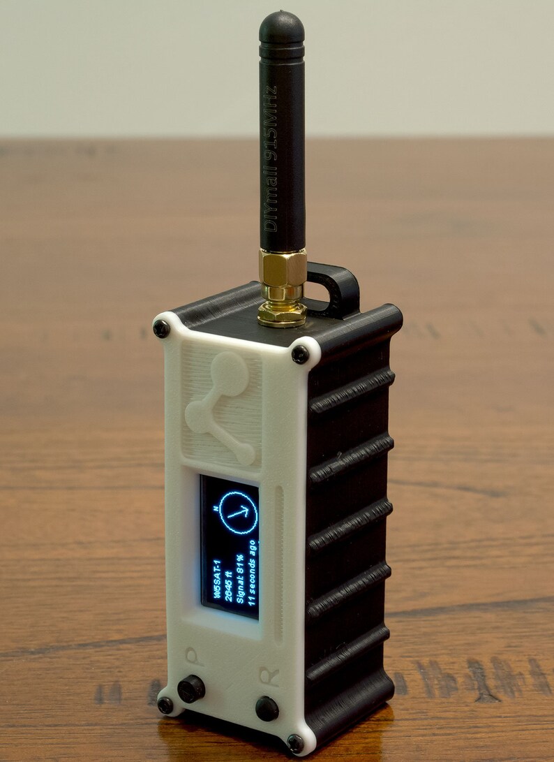 Complete Heltec V3 Device Running Meshtastic in Compact Case With 1000 ...