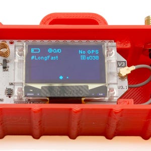 Heltec V3 Complete Device Running Meshtastic in Compact Case With 1000 ...