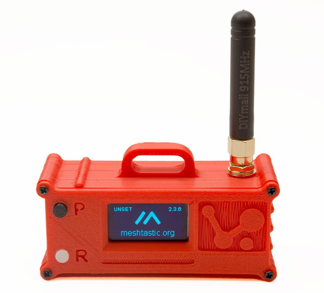 Heltec V3 Complete Device Running Meshtastic in Compact Case With 1000 ...