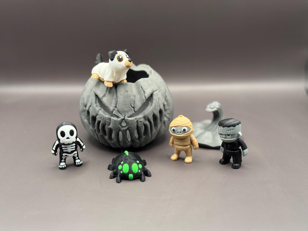 Halloween Mini Figure Pack - Etsy