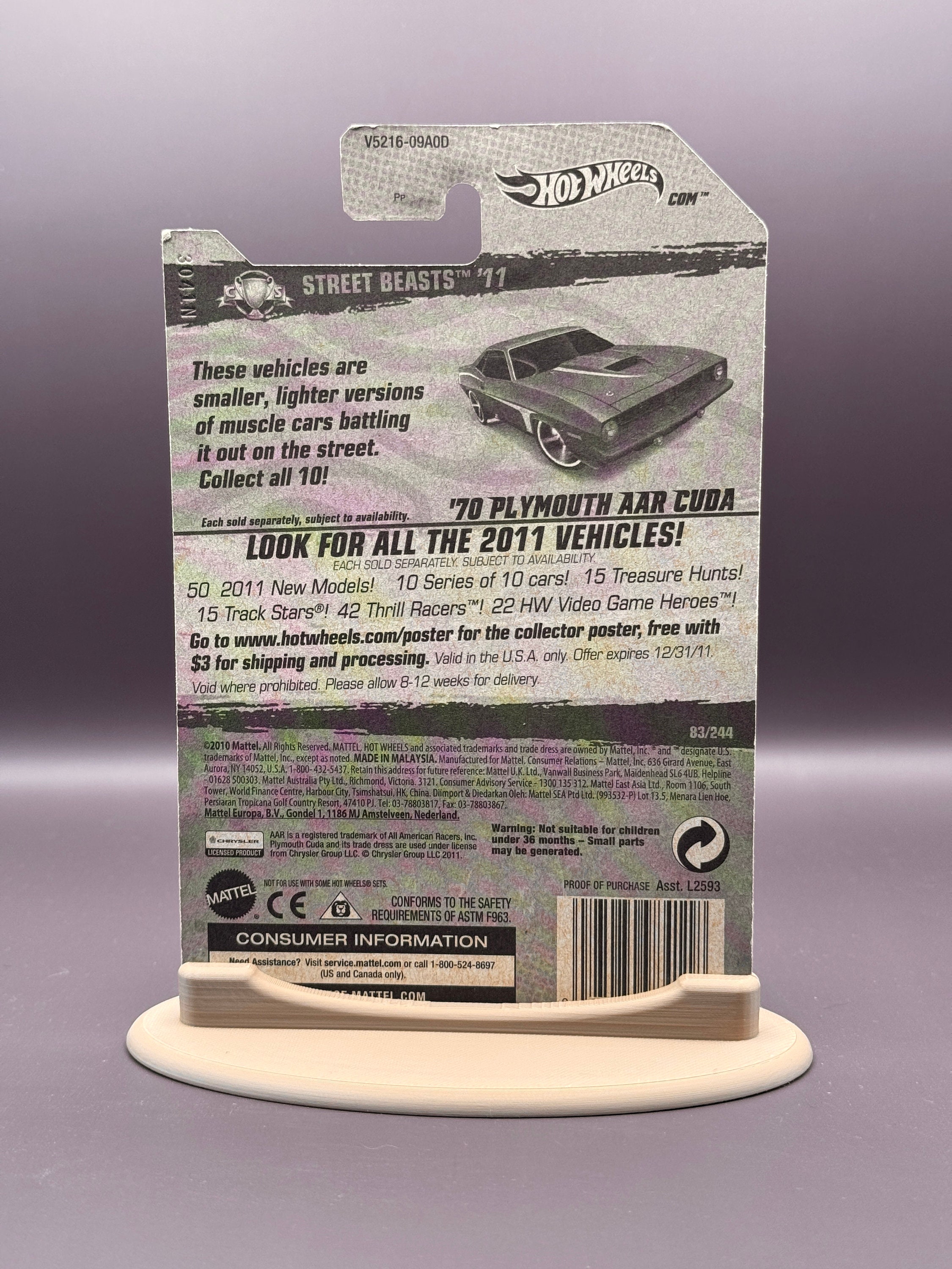 Hotwheels/matchbox Stand - Etsy