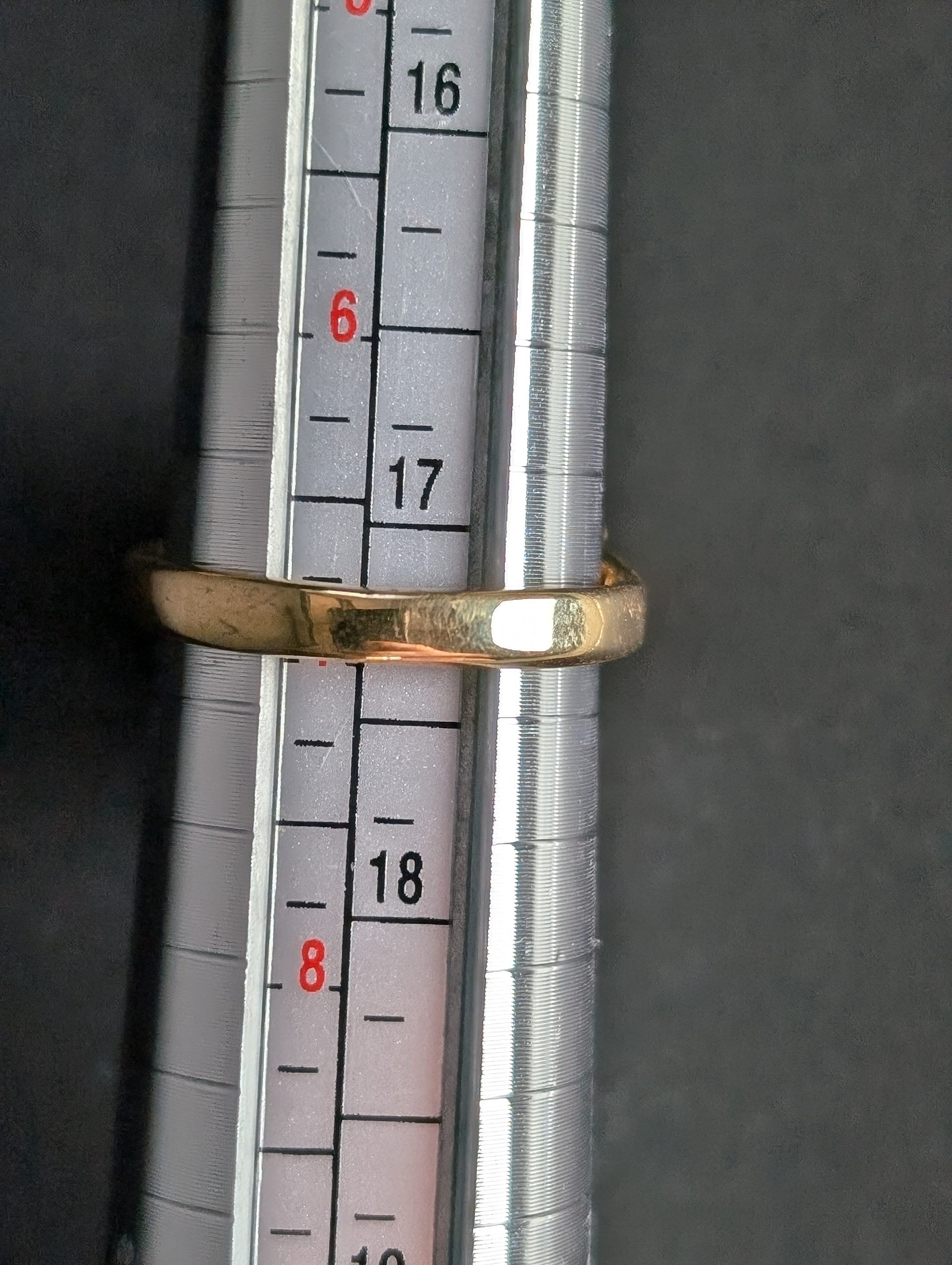 Vintage 18K HGE Gold Ring With Opalite and Crystal Accents - Size 7 - Etsy