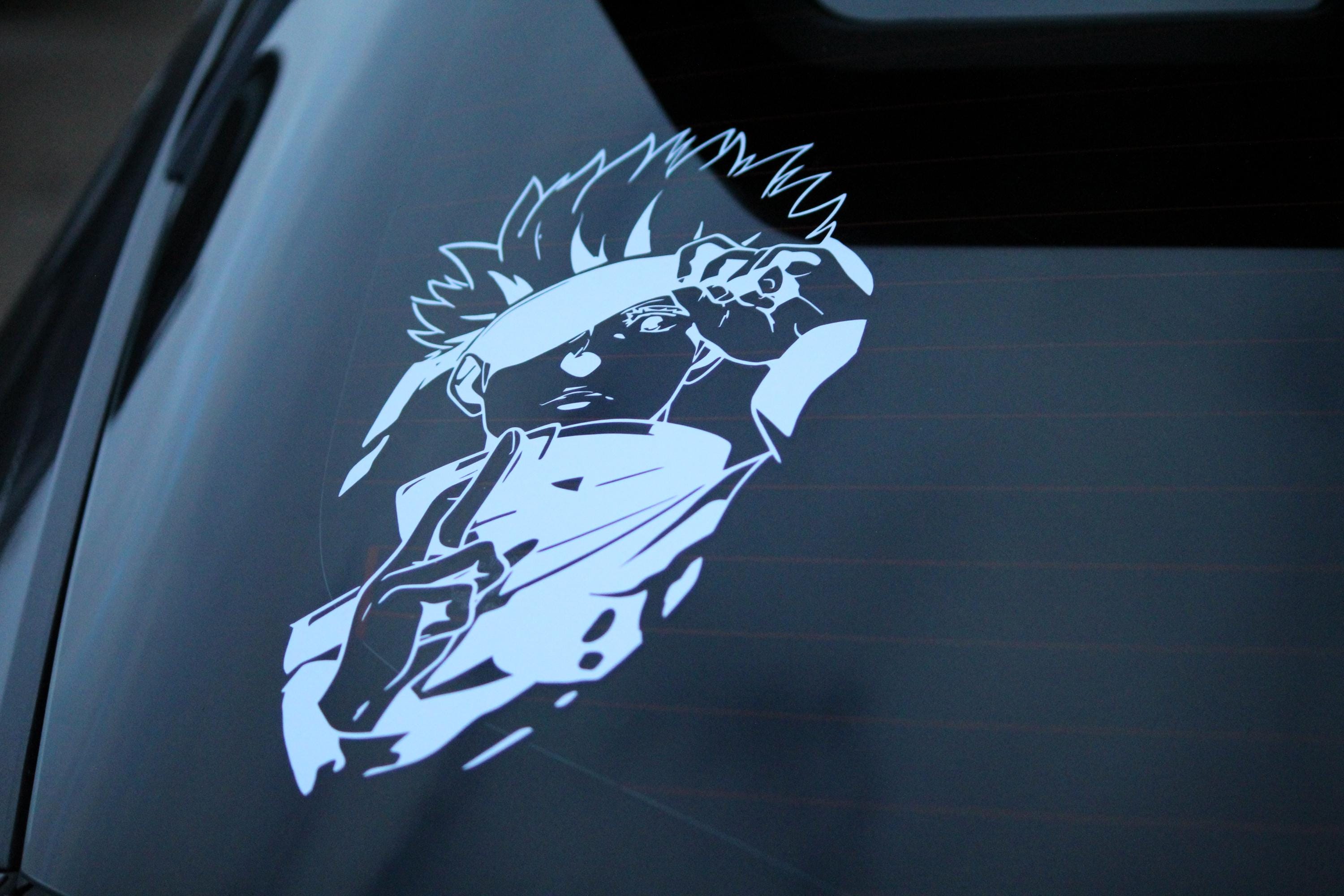 Satoru Gojo Car Decal - Etsy