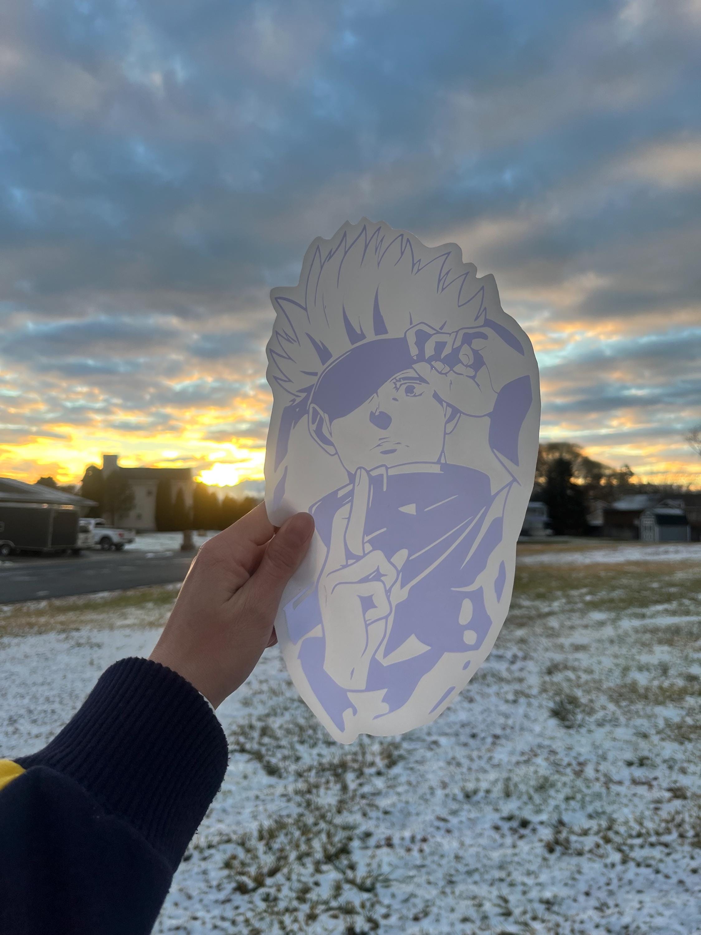 Satoru Gojo Car Decal - Etsy