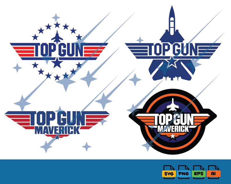 Top-gun SVG and PNG Files - Etsy UK
