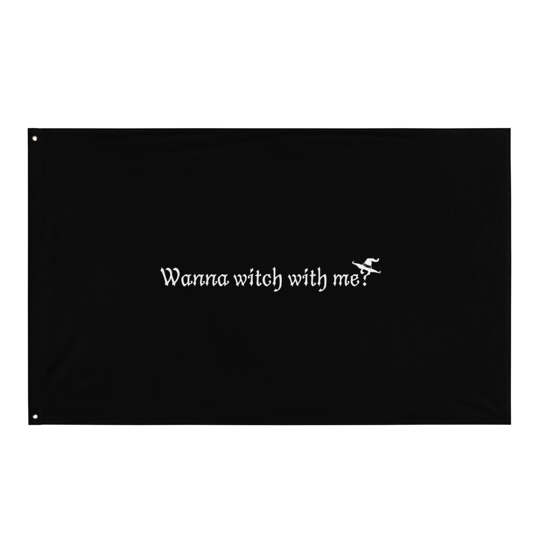 Gothic Flag – Dark Mystical Flag Fabric for Witches, Metal Fans ...