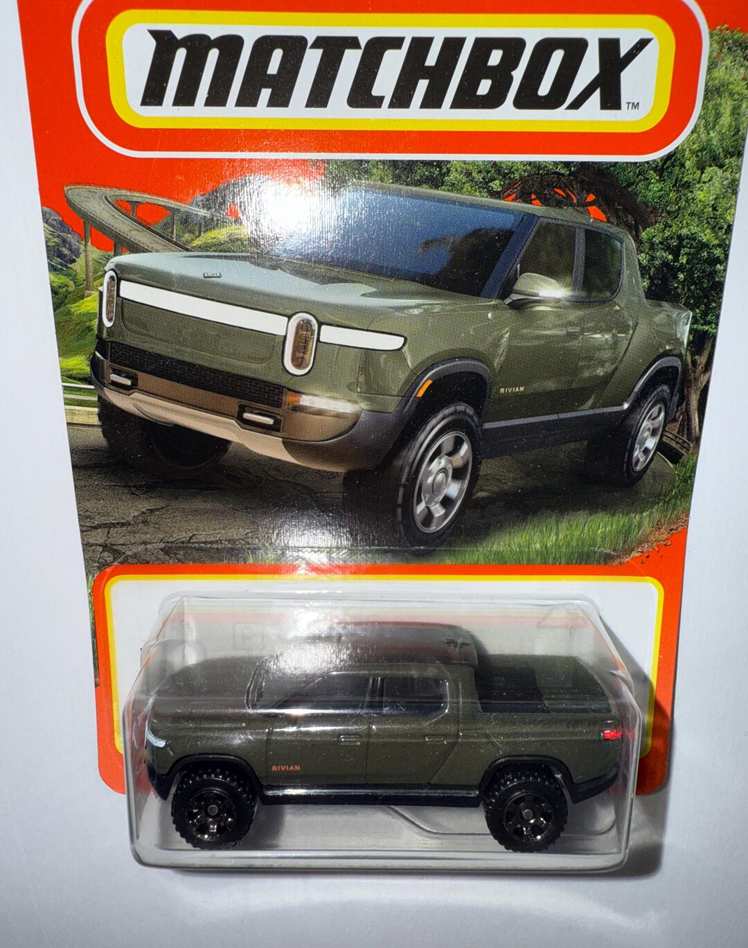 Rivian Rit Truck (electric Pick up ) 17/100 Green Matchbox Cars / Metal - Etsy