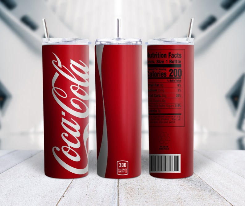 DIGITAL 20oz Coca Cola Tumbler Wrap PNG - Etsy