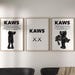 Hypebeast Kaws Poster Set of 3, Printable KAWS Poster, Hypebeast Toys ...