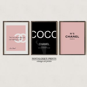 Chanel Poster - Etsy