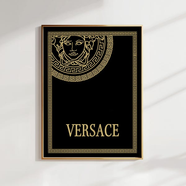 Versace Poster - Etsy